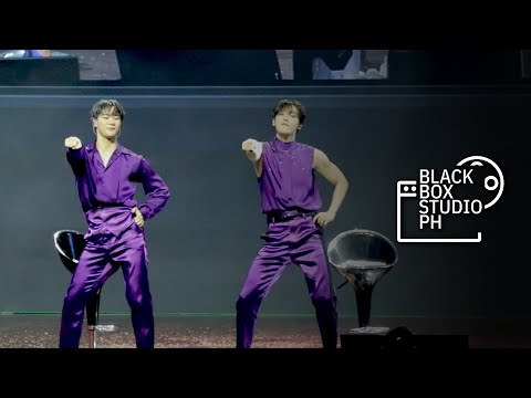 Moonbin and Sanha (ASTRO アストロ ) Ting Ting Tang Tang Dance Challenge at 'Diffussion' FANCON in Manila