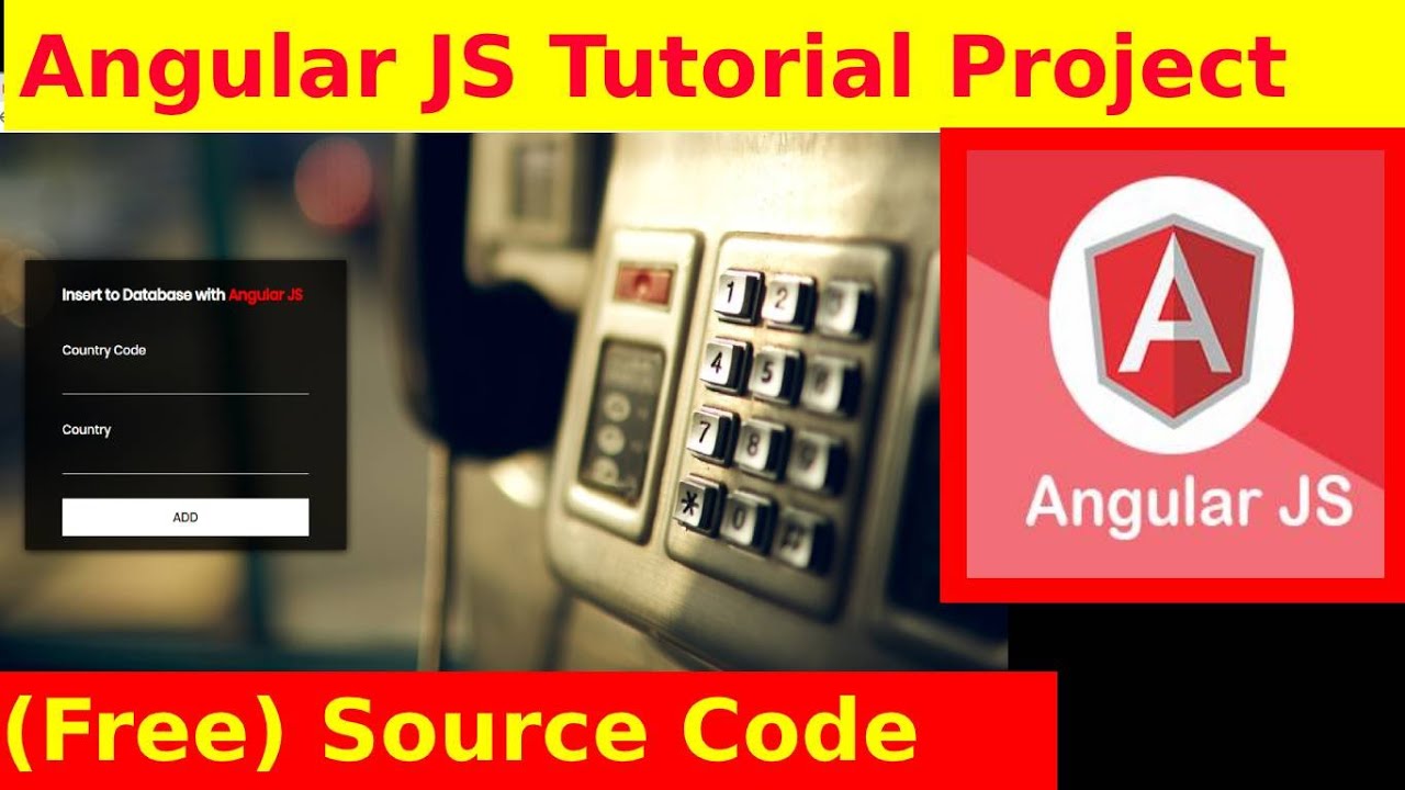 AngularJS Insert into Database Tutorial with Source Code