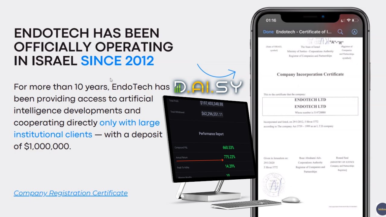 Daisy & Endotech   Most Detailed Presentation In English