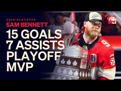 Sam Bennett's CONN SMYTHE-winning 2025 Stanley Cup Playoffs