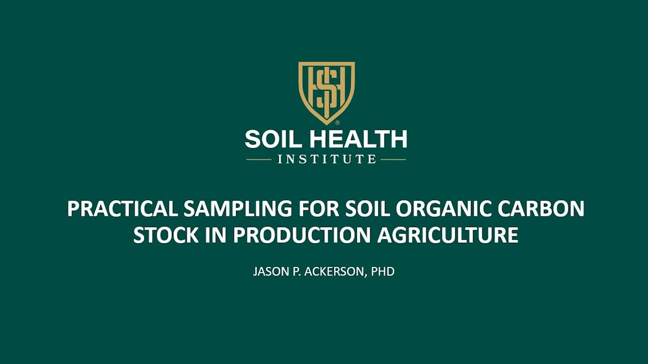 Sampling Design for Quantifying Soil Organic Carbon Stock in Production Ag Fields