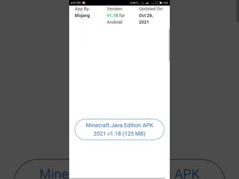 Minecraft /java edition / free download apk /100% real