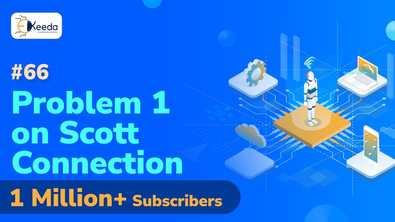 Problem 1 on Scott Connection - Single Phase Transformer - Electrical Machines 2