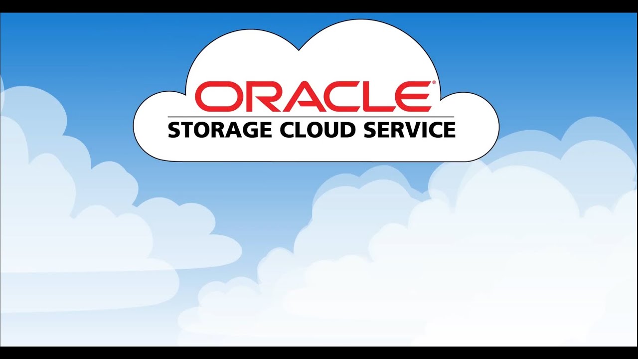 Oracle Storage Cloud Service Overview