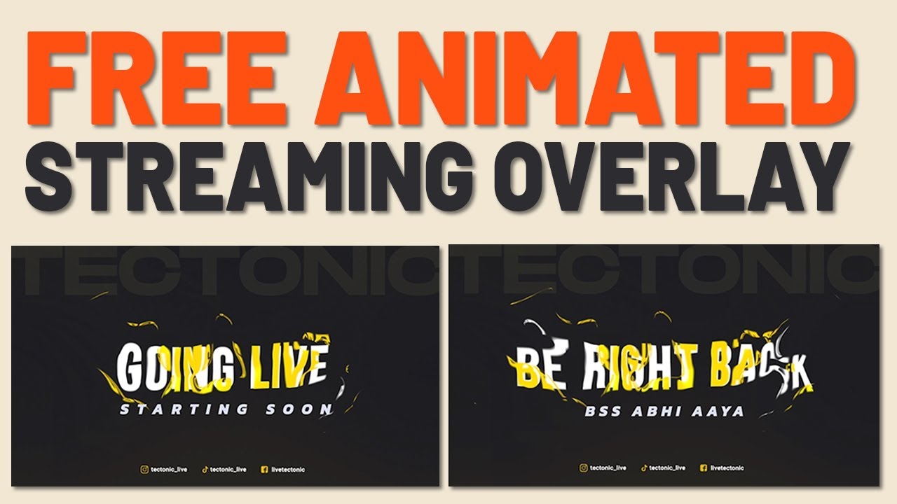 Free Streaming Overlay Pack: Elevate Your Stream with Eye-Catching Graphics #streaming