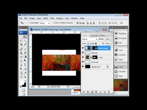 Adding Text to a Photoshop Box