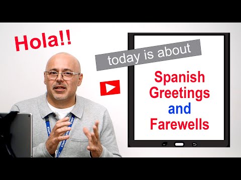 How to say Hi and Goodbye in Spanish | for beginners
