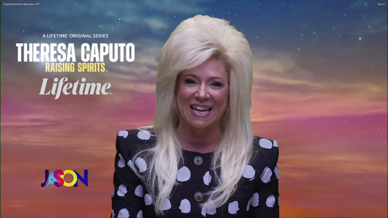 Jason chats with The Long Island Medium, Theresa Caputo