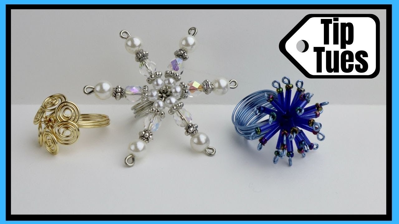 Easy DIY Snowflake Ring // Tip Tuesday