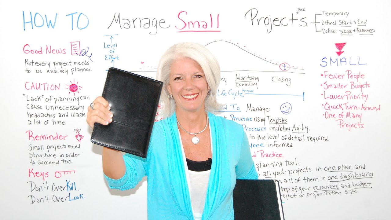 How To Manage Small Projects - Project Management Training