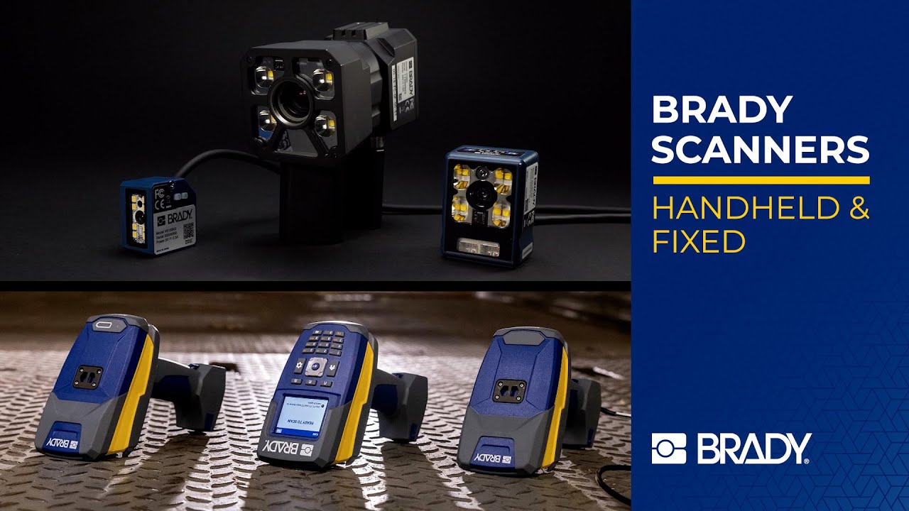 Brady Handheld & Fixed Barcode Scanners | Overview