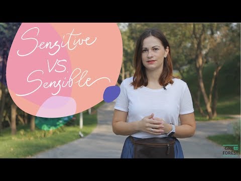 By the way with Alina Demiduk. Sensitive VS. Sensible.