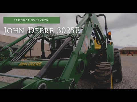 John Deere 3025E Compact Utility Tractor Walk-Around