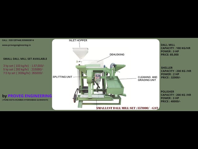 Dal Mill Plant Machine - Dal Mill Machine Manufacturer from Varanasi