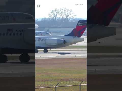 American Airlines Retro PSA Livery Airbus 319-112 Takeoff From CLT #shorts