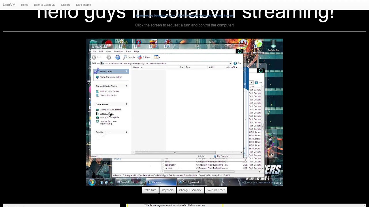 collabvm streaming