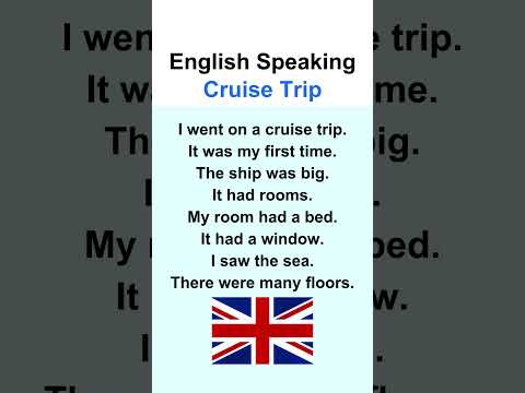 English Speaking: Cruise Trip #cruise #learnenglish #เรือสำราญ #ภาษาอังกฤษ