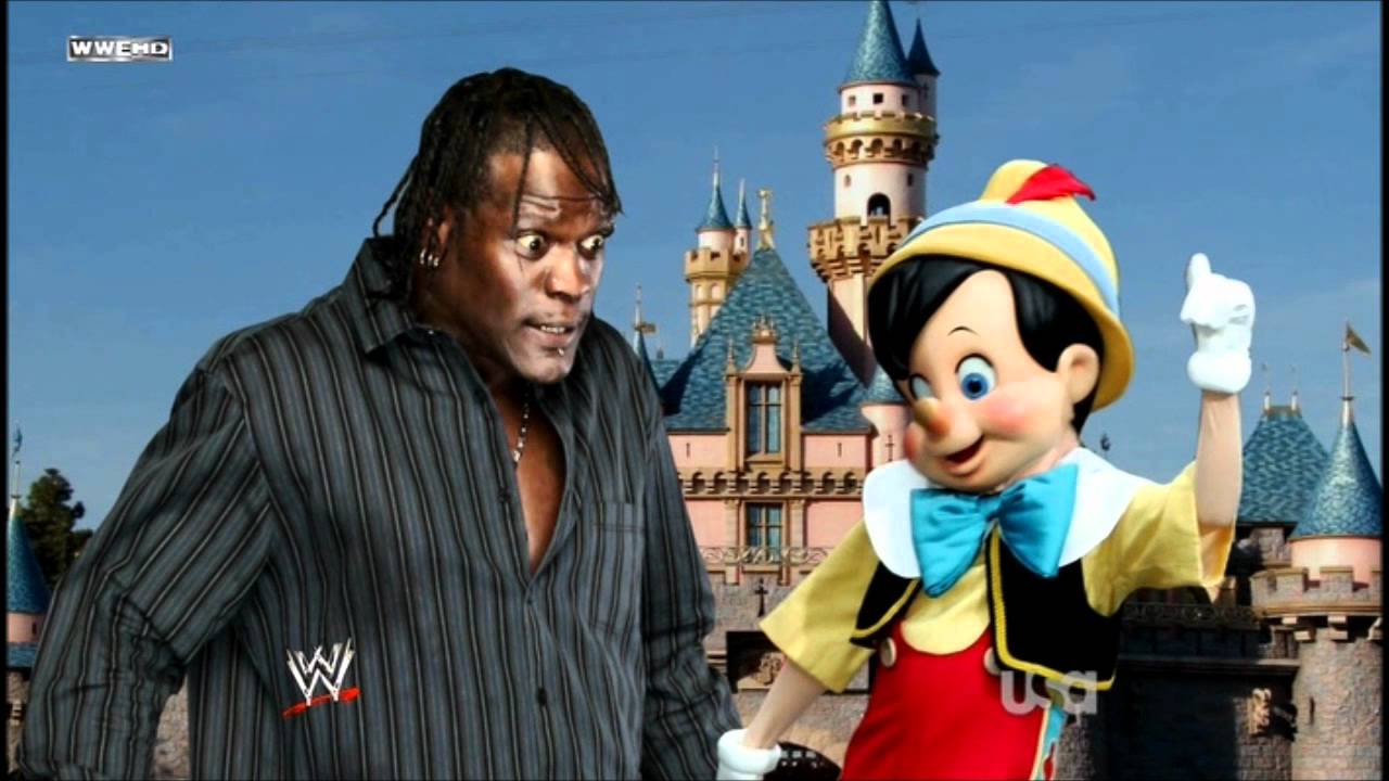 WWE | R-Truth met The Pinocchio -  