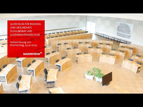 23.01.2025 | Gemeinsame Sitzung (Ausschuss Bildung & Gesundheit, Schulbeirat, Jugendhilfeausschuss)