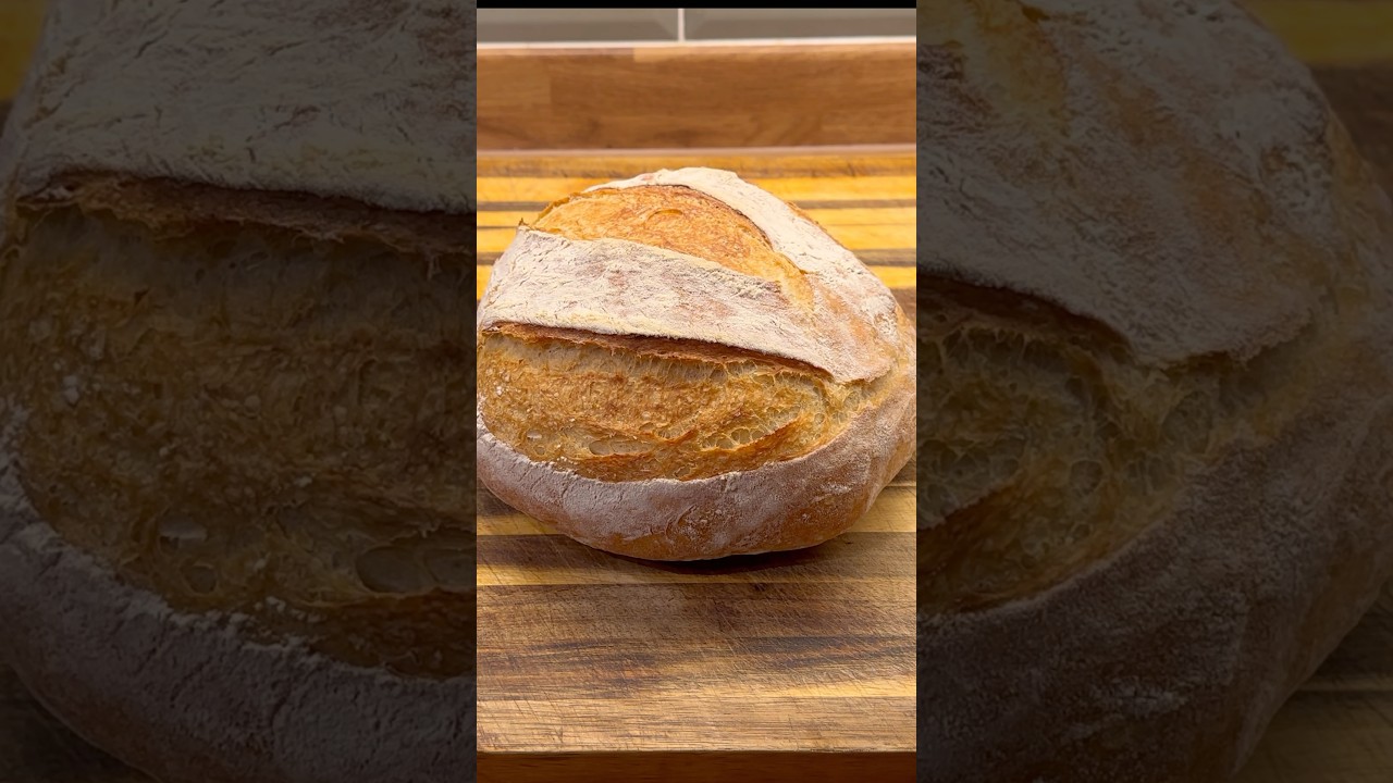 How To Make The Easiest Homemade Bread 😍