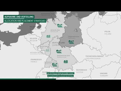Aufnahme und Verteilung ab 1945