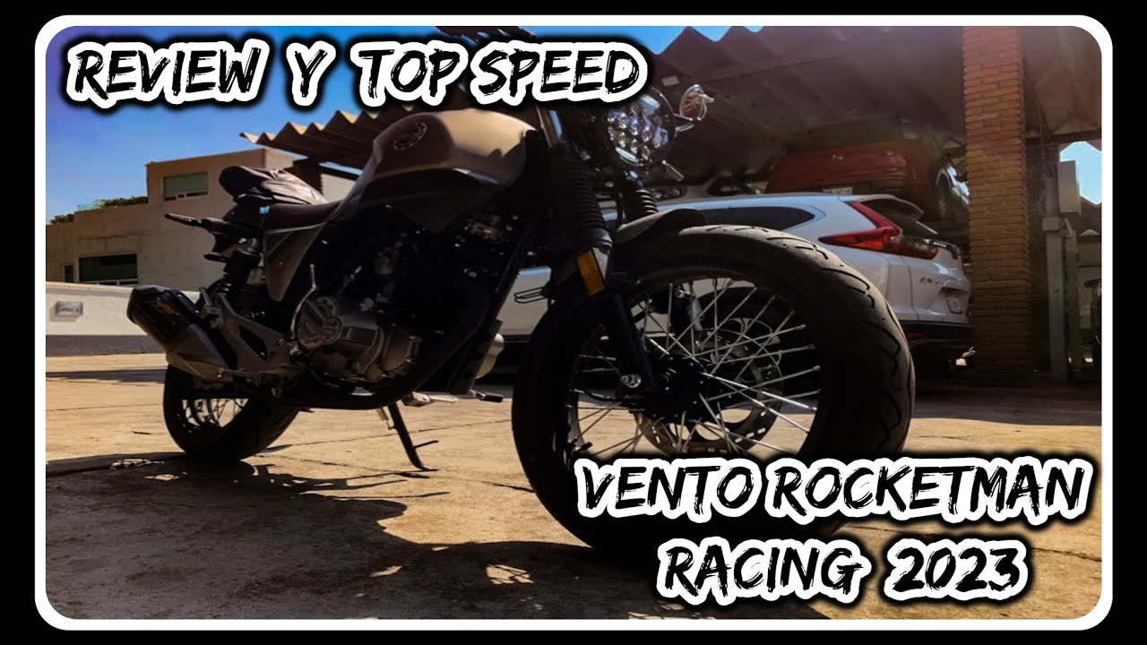 Vento Rocketman Racing 2023: La Café Racer que Desafía las Calles
