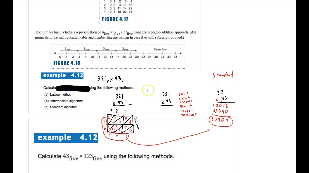 Math 204 Base 5 Multiplication Algorithm