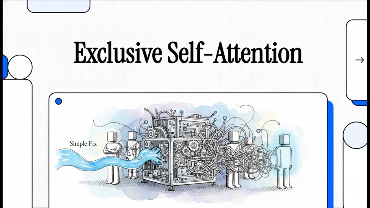 Exclusive Self Attention