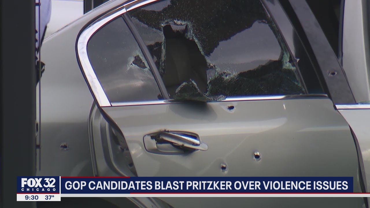 Republican candidates for governor blast Pritzker over violence issues