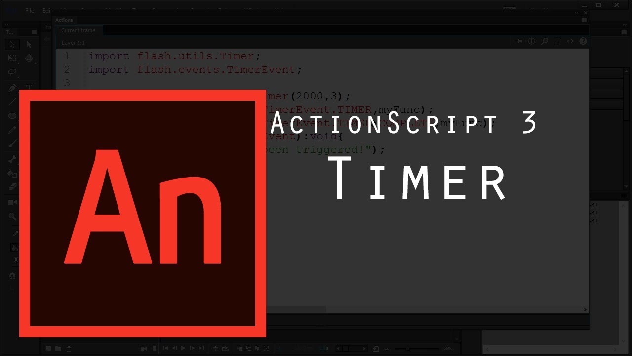 ActionScript 3: Timer