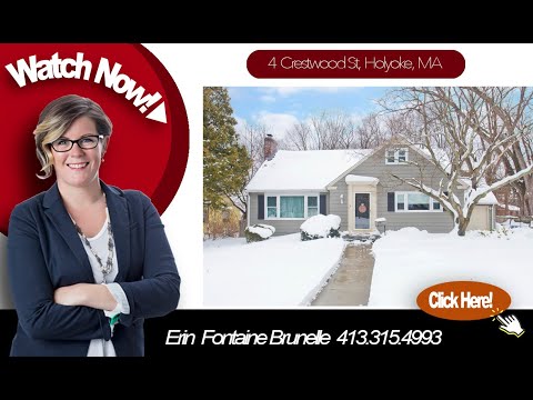 House for Sale ~ 4 Crestwood St. Holyoke MA 01040 ~ Erin Fontaine Brunelle