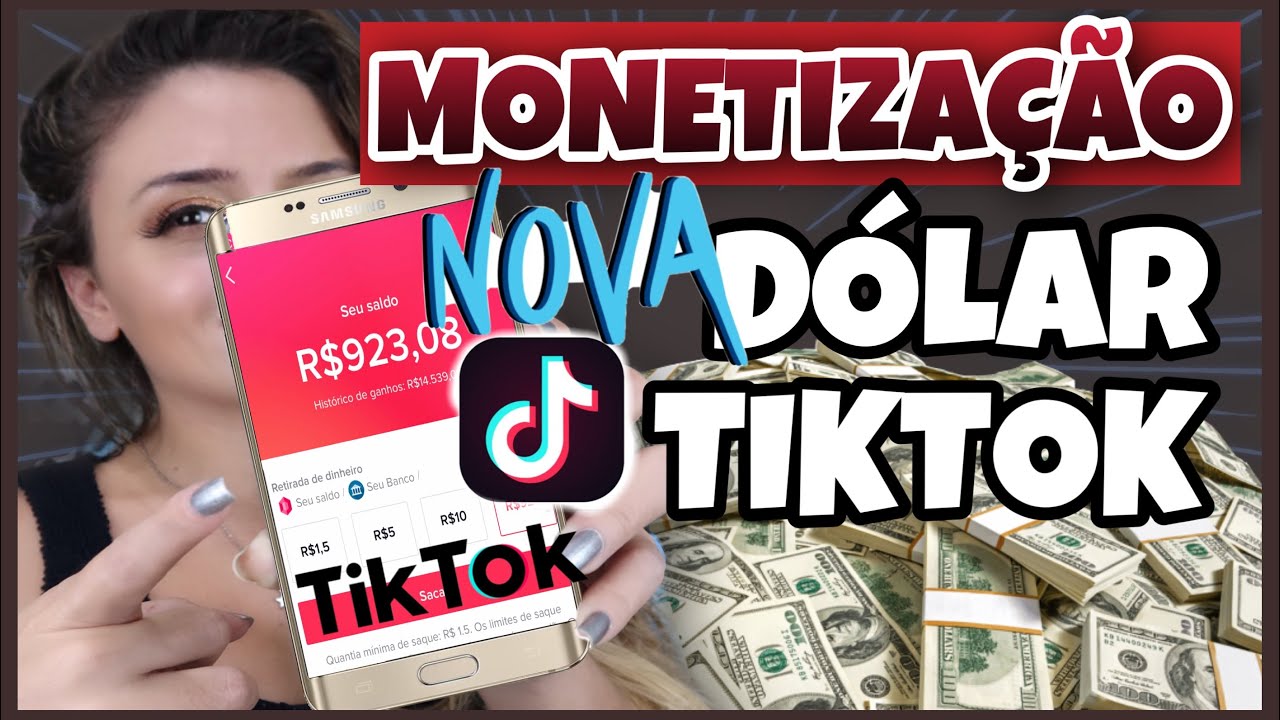 TIKTOK LIBEROU NOVA MONETIZAÇÃO em DÓLAR!