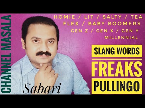 Slang Words - Homie - Lit - Salty - Extra - Baby Boomers - GEN X - GEN Z - Millennial - Generation Y