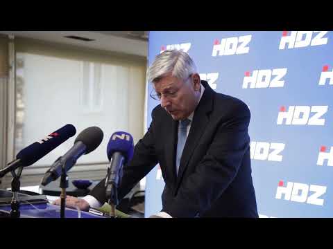 Izjava Željka Reinera nakon zajedničke sjednice Predsjedništva i Nacionalnog odbora HDZ-a
