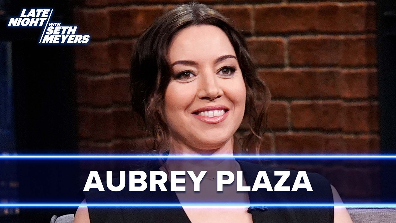 Aubrey Plaza Asks Seth to Deliver Her Baby, Talks About Her Mafia Kittens with Butthole Issues