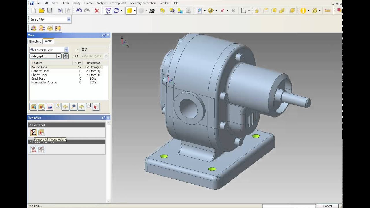 CADdoctor EX Tutorial 4 - Envelope Assembly