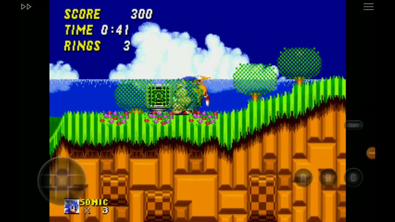 First time playing Sonic 2 XL (Rom Hack)