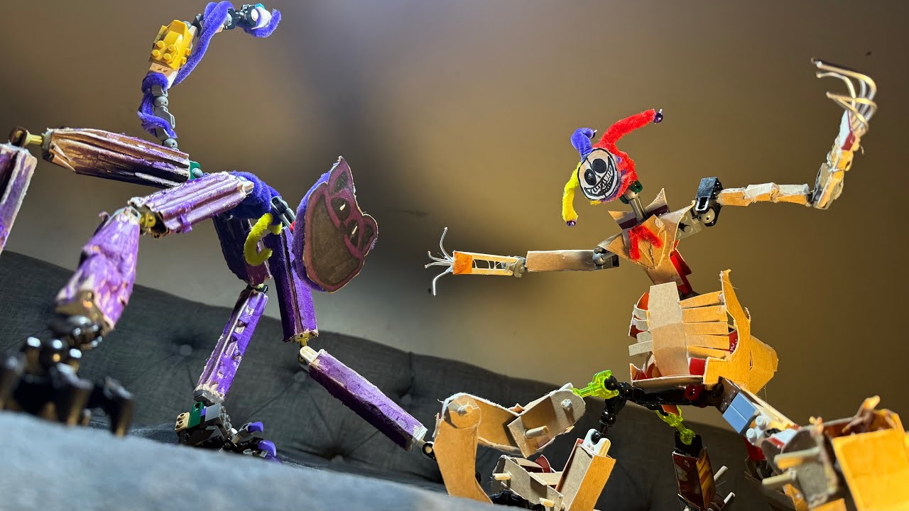 THE PROTOTYPE VS CATNAP EPIC STOP MOTION BATTLE