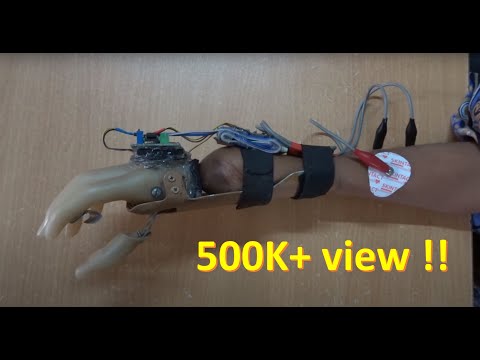 Myoelectric Prosthetic Hand – 2nd version | Moin Uddin Atique
