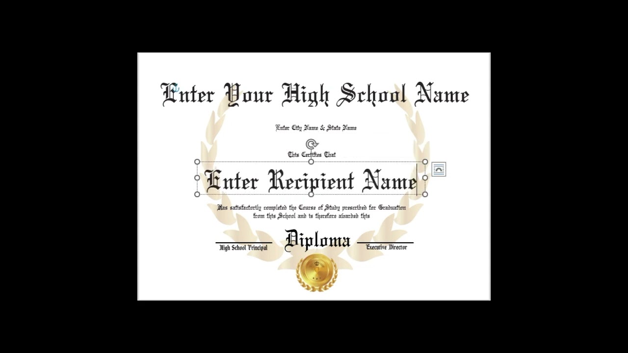 Fake Highschool Diploma #shorts #YouTubeShorts #ShortVideo #QuickTips #buynow