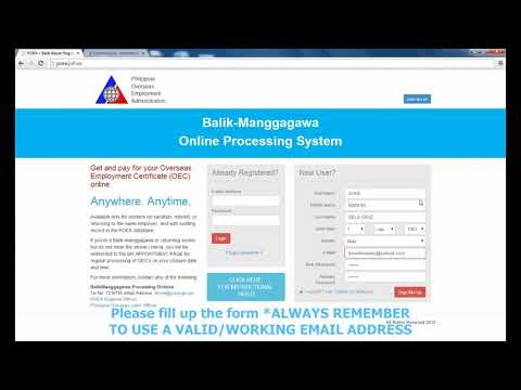 16 Easy Steps to Get POEA OEC Online, Requirements, Philippines. – THE ...