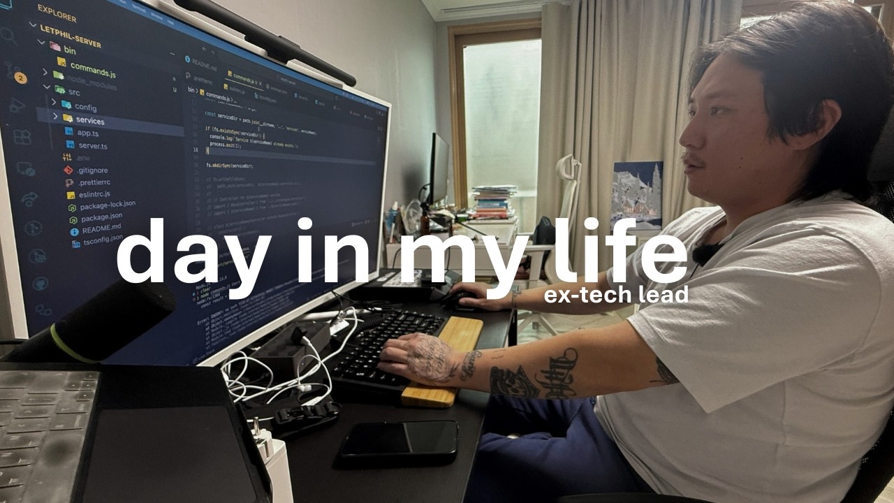 Day in the Life of a Senior Software Engineer (in Korea) | Working from Home