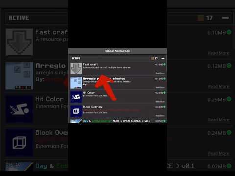 (Fast craft) Still can get achievement #resourcepack #minecraft #fastcraft #fyp #minecraftbedrock
