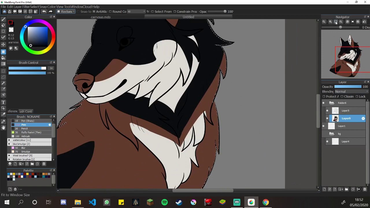 Mothers light ~ Wolf OC Speedpaint