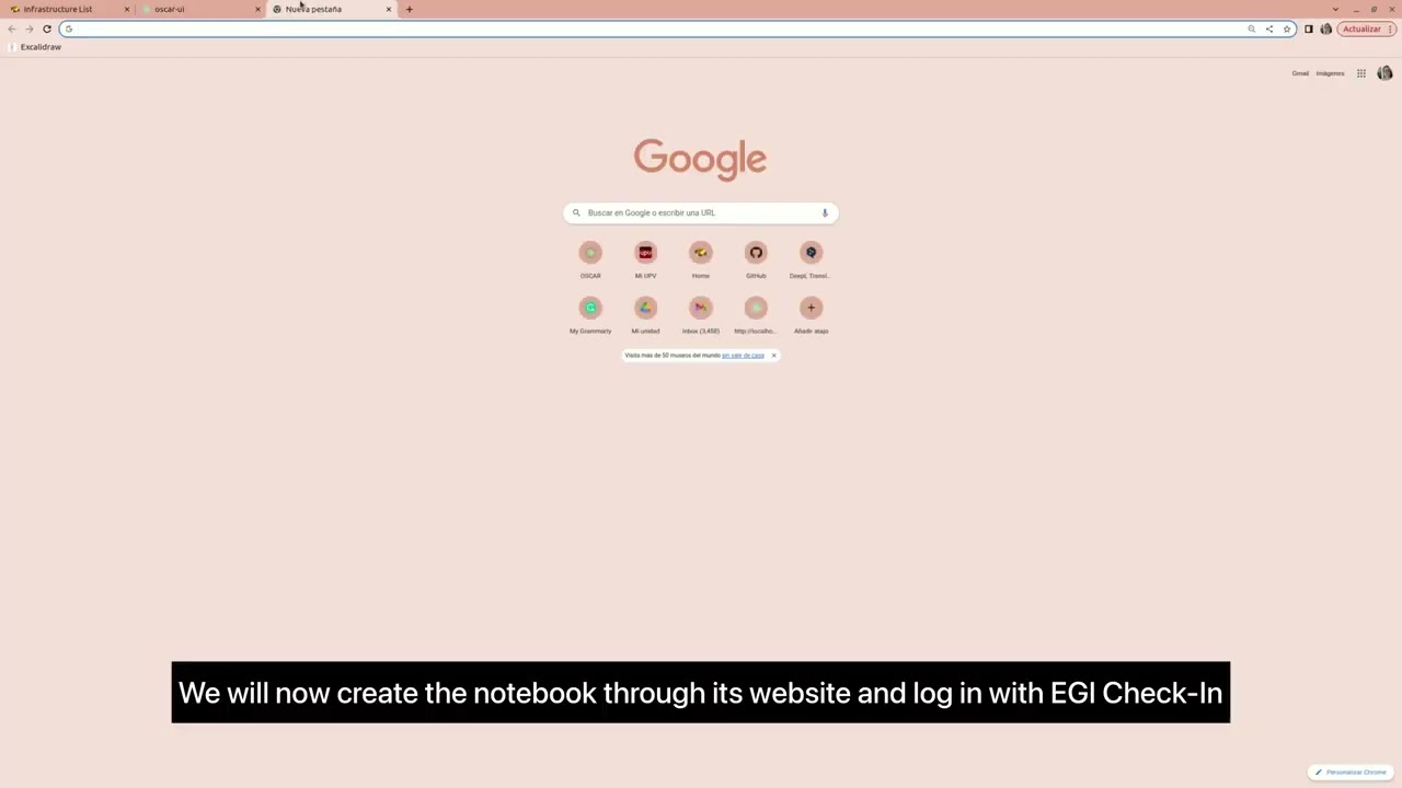 AI Models as a Service with OSCAR: Integration with EGI Notebooks