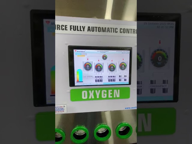 Oxygen Control Panel - Medical Oxygen Fully Automatic Control Panel ...