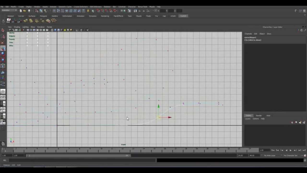 TUTORIAL: Modeling and animating a roller coaster in MAYA 1of3