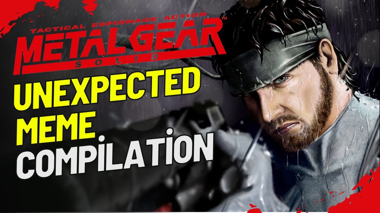 UNEXPECTED *METAL GEAR : SOLİD* MEME COMPİLATİON (İNSTAGRAM)