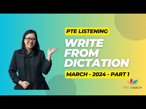 PTE Listening Predictions for March 2024 - Part 1 | Exam Prediction | PTE Coach