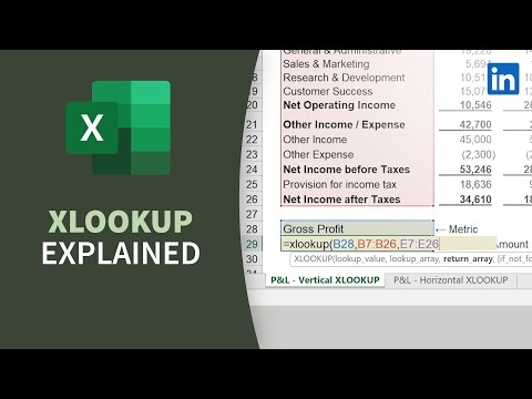 Excel XLOOKUP - Look for values in any direction